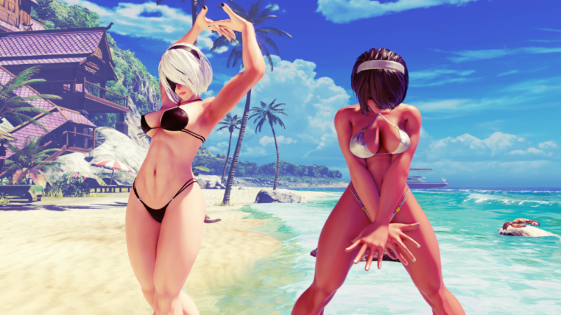 2B Bikini Cammy - Street Fighter V Mods