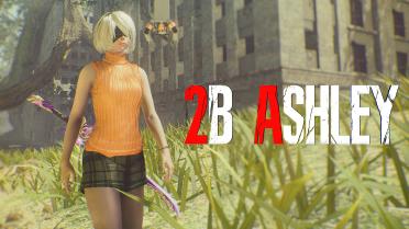 2B as Ashley - NieR:Automata Mods