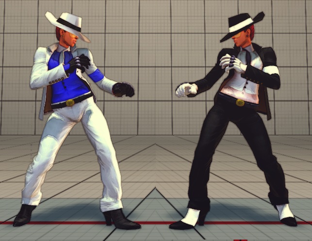 Michael Jackson - Street Fighter IV Mods