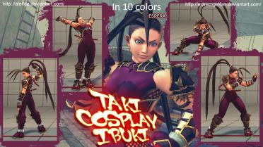Taki (Soul Calibur) - Street Fighter IV Mods