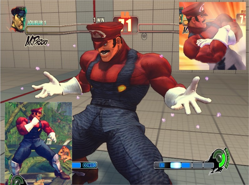 Super Mario - Street Fighter IV Mods