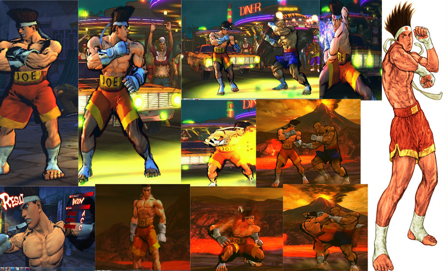 Joe Higashi (KoF) - Street Fighter IV Mods