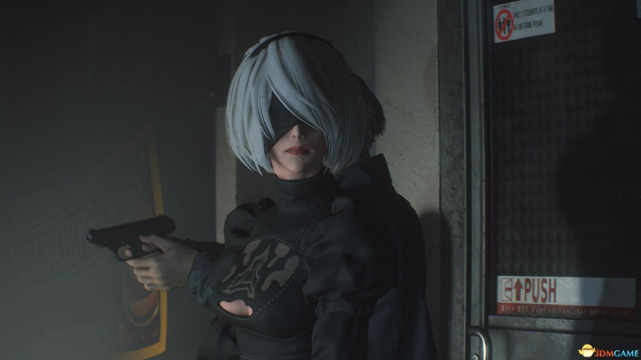 [Nier: Automata] 2B replaces Claire's pure black clothing MOD v2.0 ...