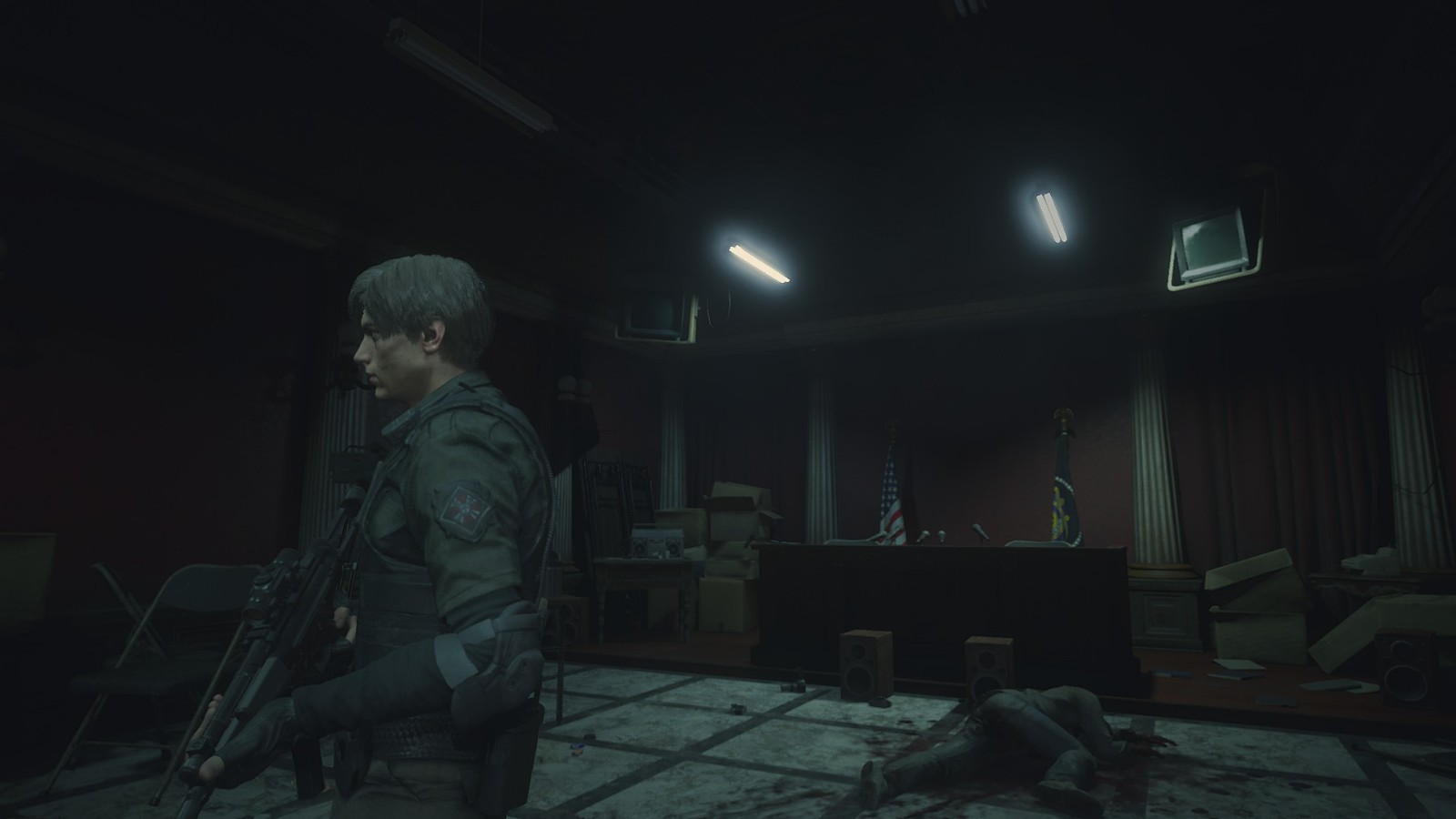 Rusty's Leon RPD camouflage suit - Resident Evil 2 Remake Mods