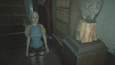 Katherine Warren (Katherine Warren) wear-Laura Croft costume - Resident Evil 2 Remake Mods