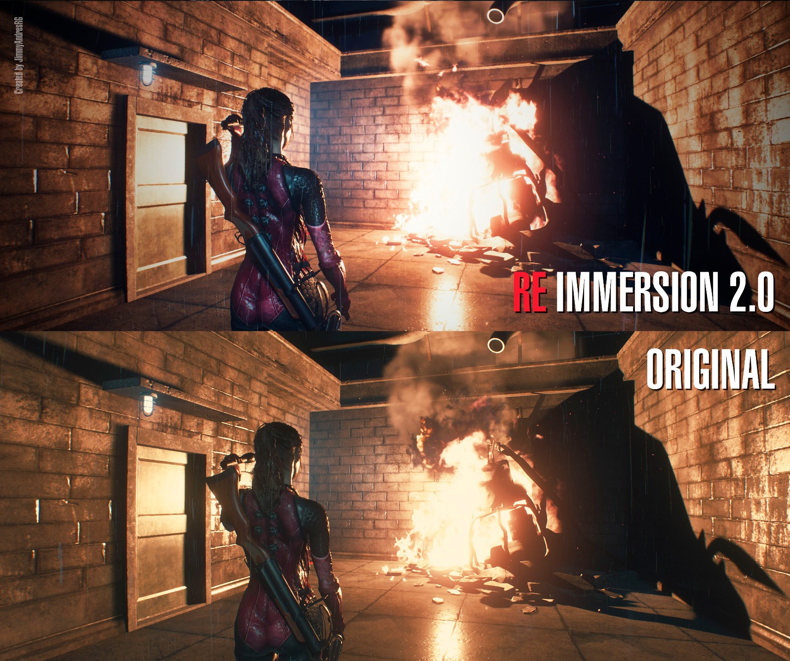 RE IMMERSION-RESHADE 2.0 (screen adjustment) - Resident Evil 2 Remake Mods