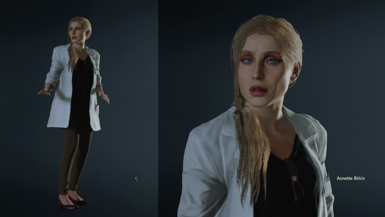 Anette Birkin (Classic RE2 Style Colors) Update V2 - Resident Evil 2 ...