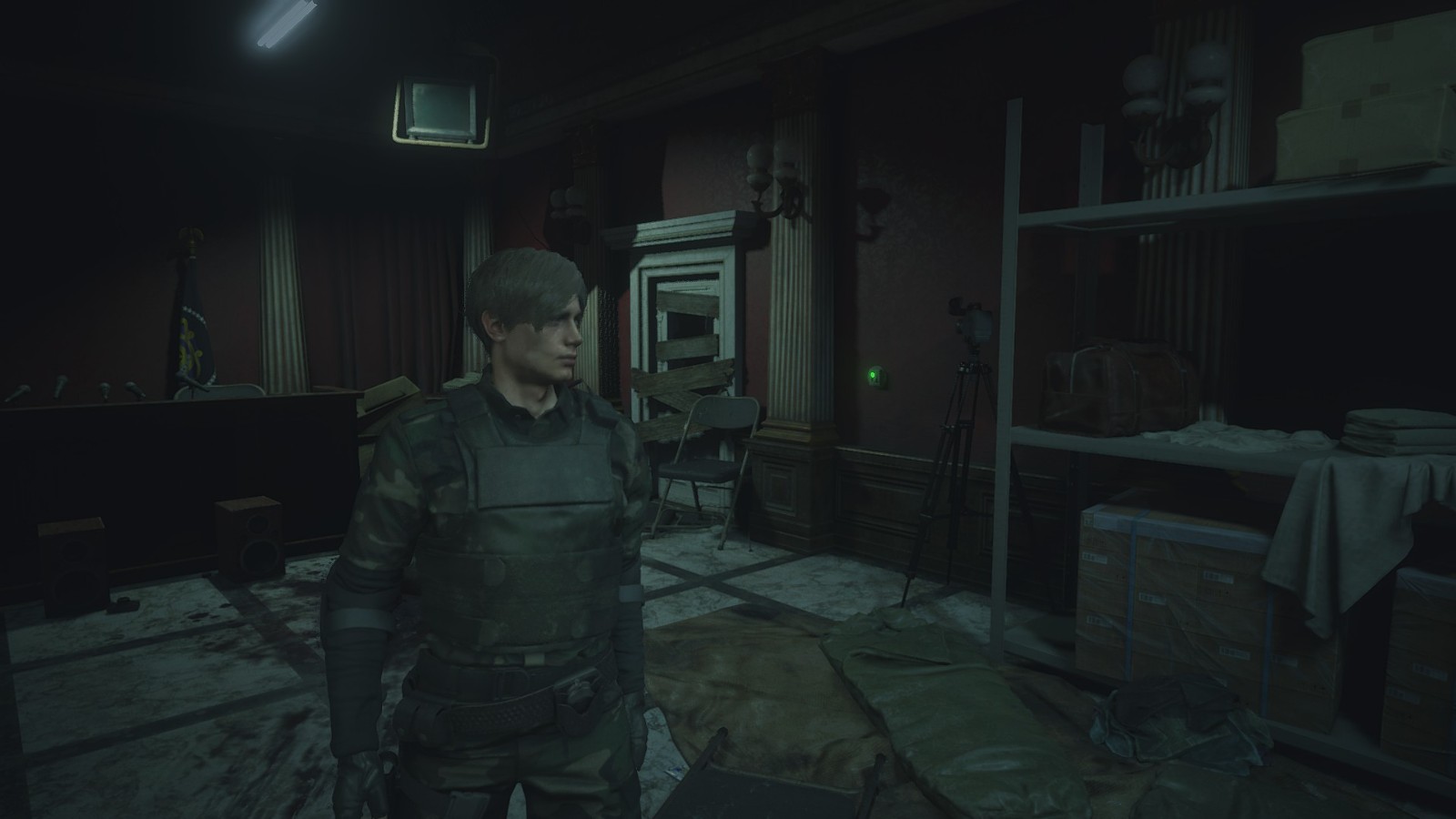 Rusty's Leon RPD camouflage suit - Resident Evil 2 Remake Mods