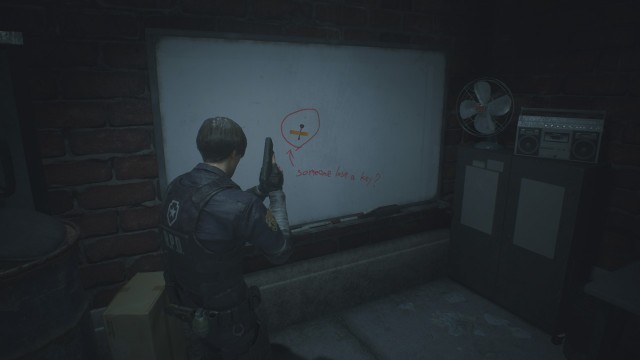 Leon's Heart Key - Resident Evil 2 Remake Mods
