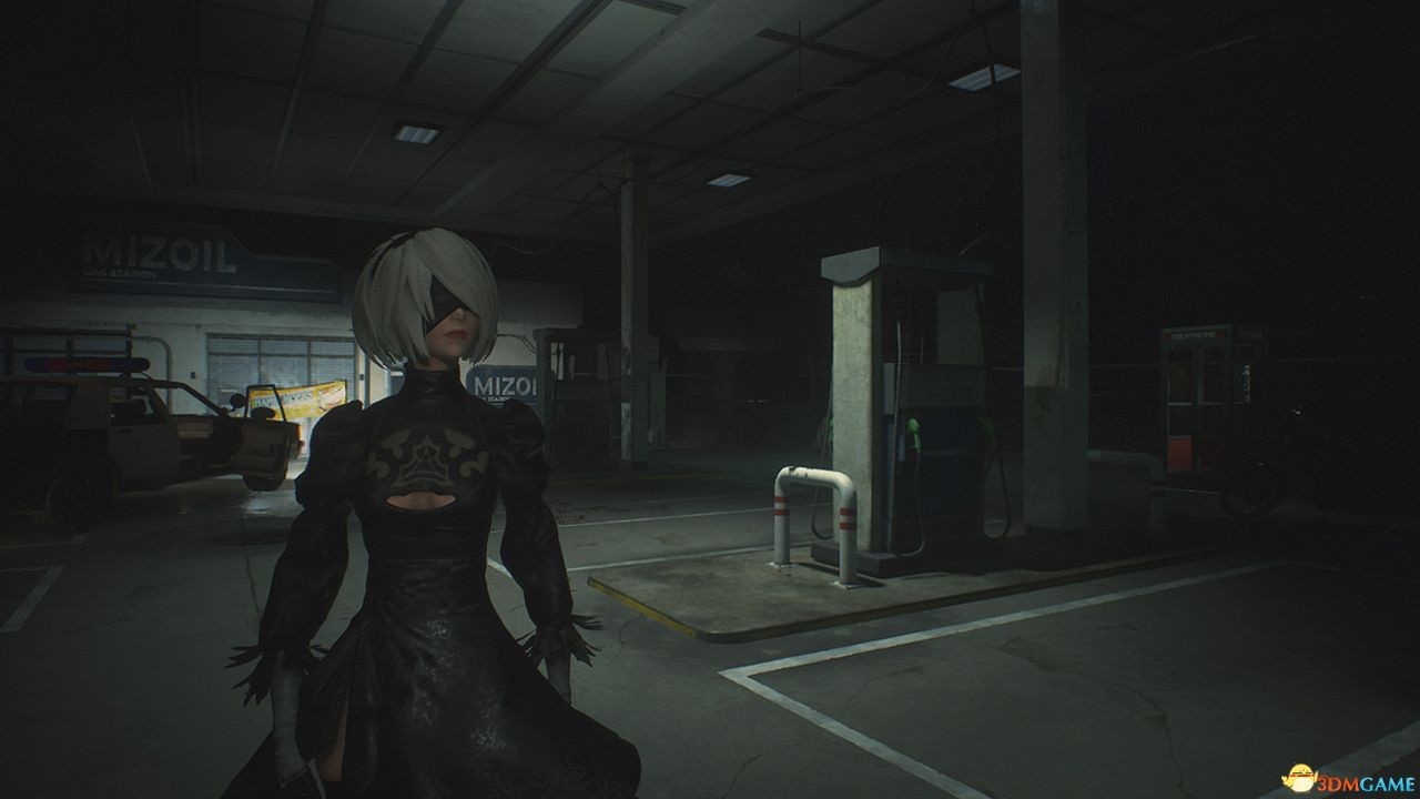 [Nier: Automata] 2B replaces Claire's pure black clothing MOD v2.0 ...