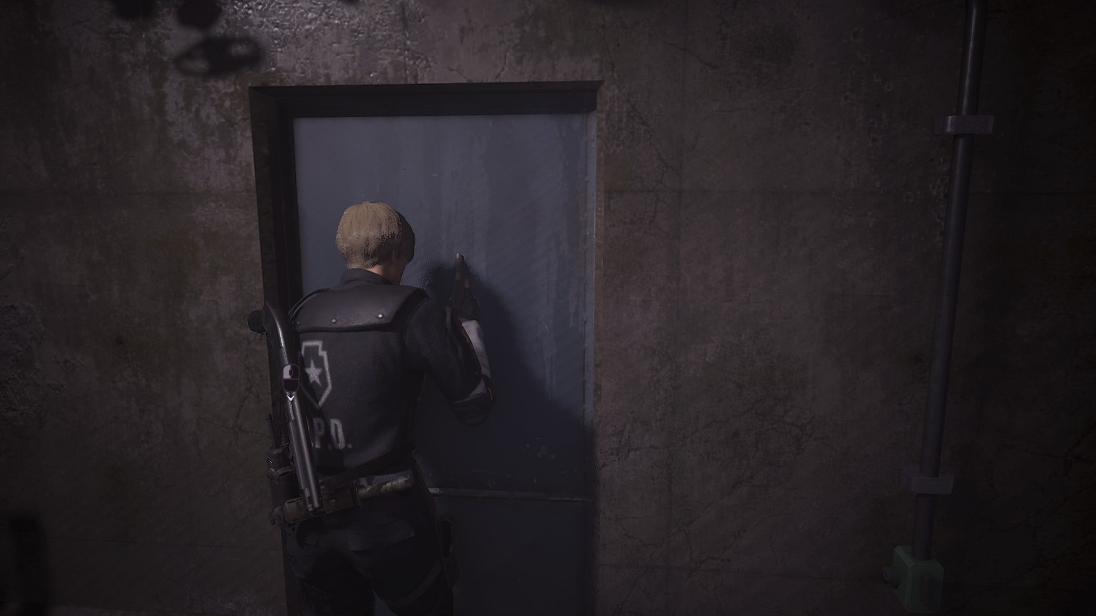 Leon Resident Evil 4 RPD Classic Costume - Resident Evil 2 Remake Mods