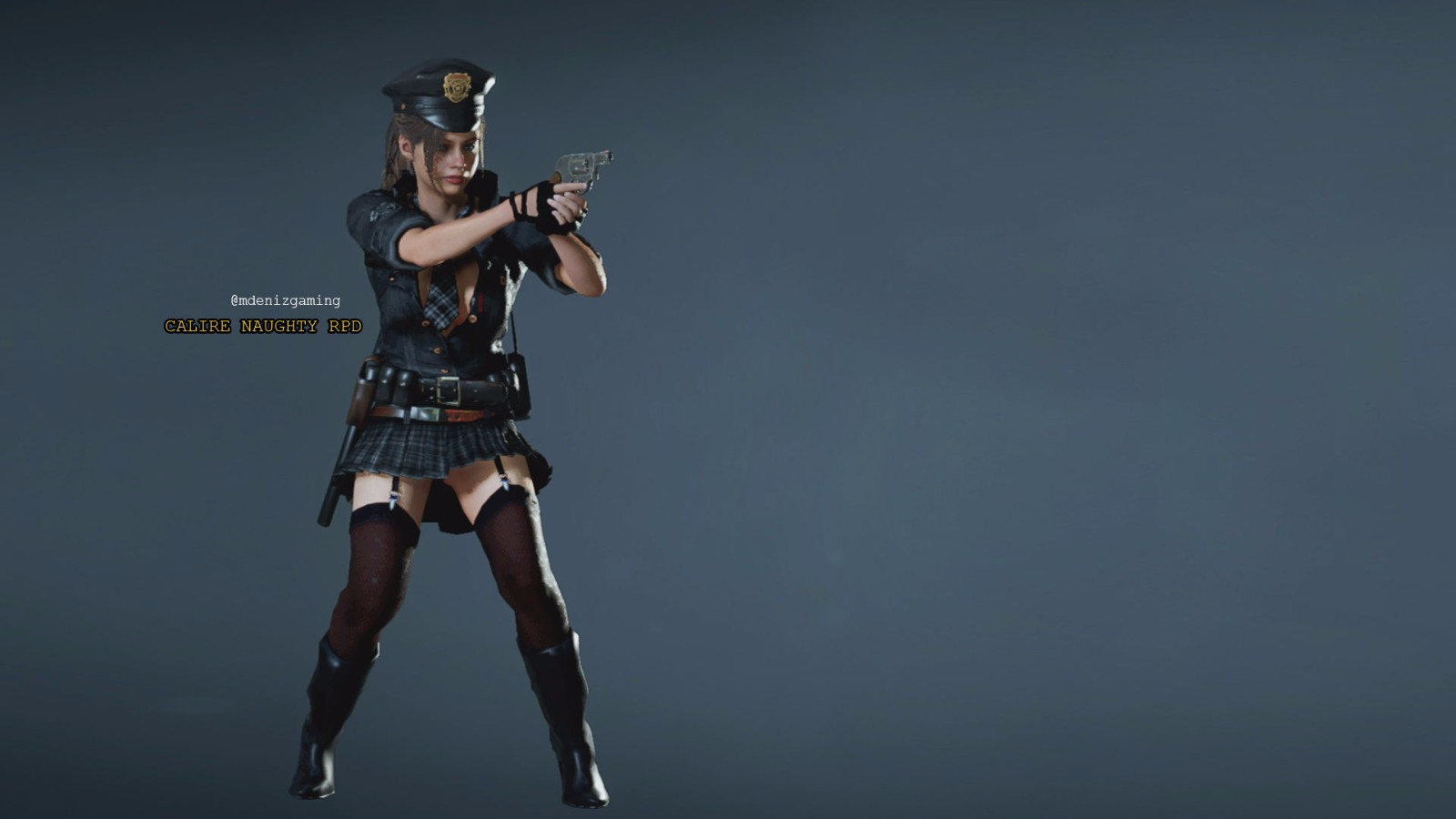 Claire wears 6th generation Helena RPD skirt MOD - Resident Evil 2 ...
