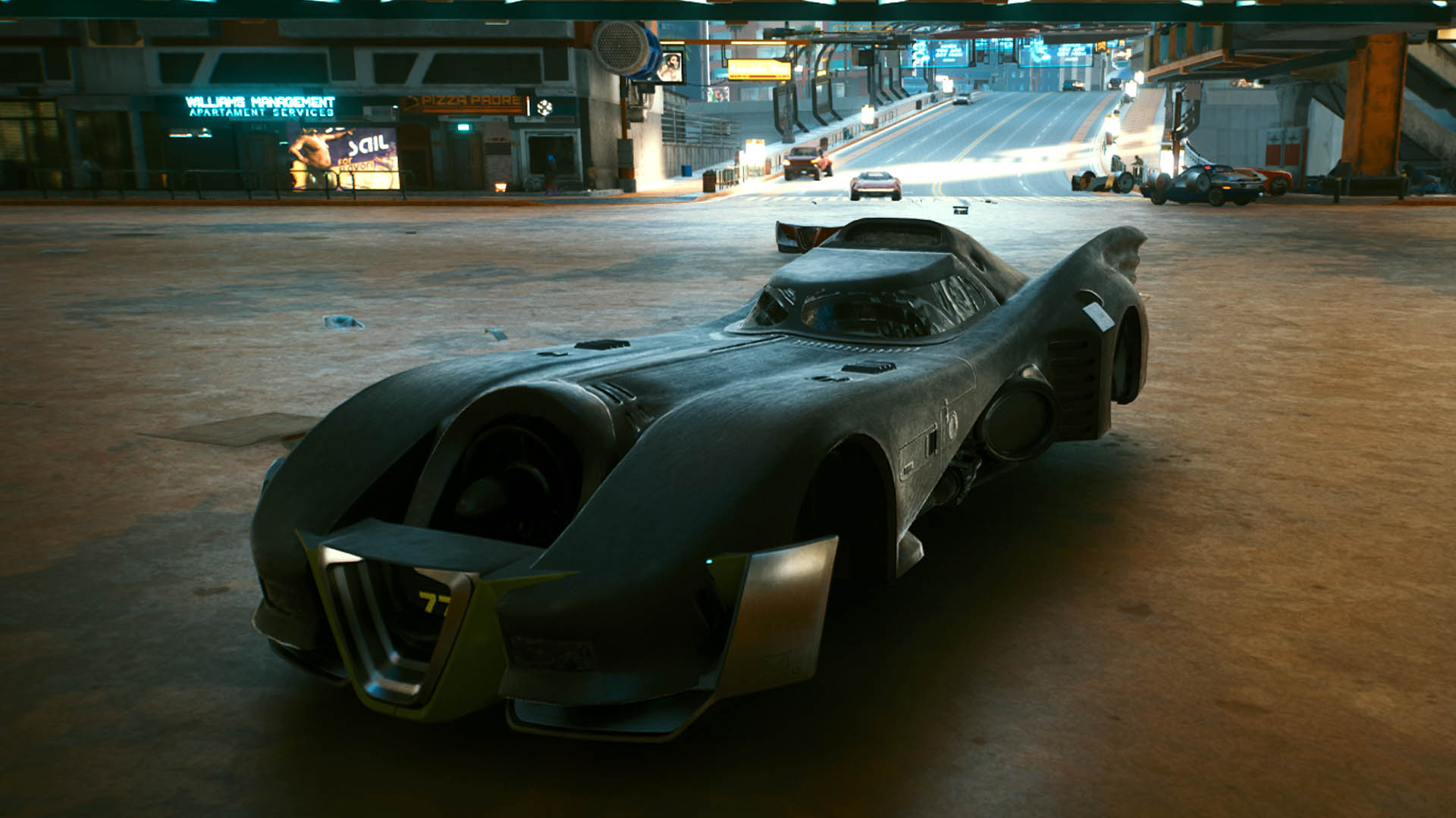 Batmobile - Cyberpunk 2077 Mods