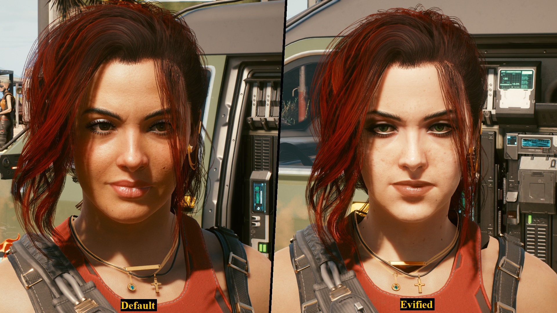 NPC face exchange and conversion (WIP) - Cyberpunk 2077 Mods