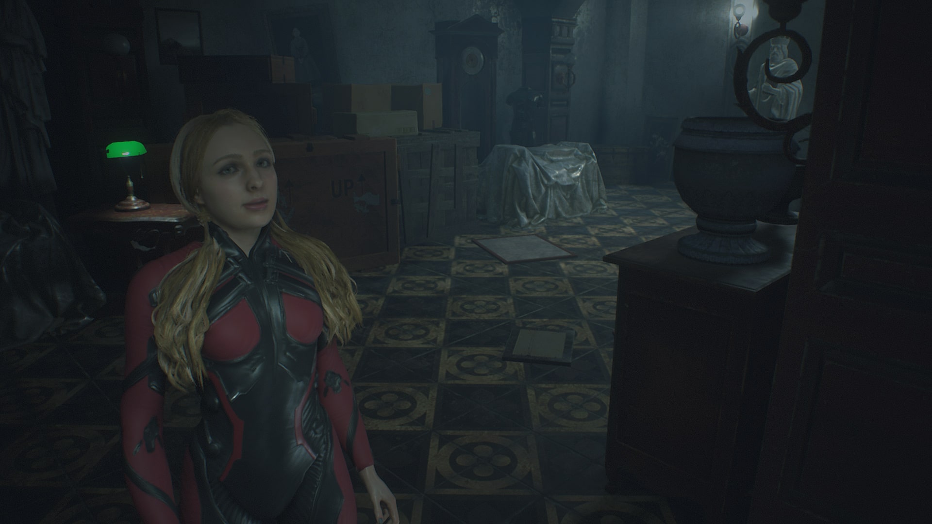Katherine Warren - Cybersuit - Resident Evil 2 Remake Mods