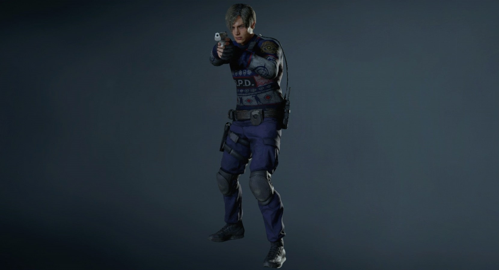 Leon R.P.D. Christmas Sweater - Resident Evil 2 Remake Mods