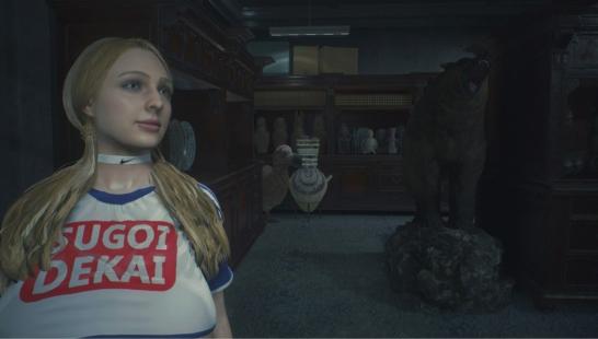 Katherine Super Busty - Fitness Girl (Cool) Patch - Resident Evil 2 Remake Mods