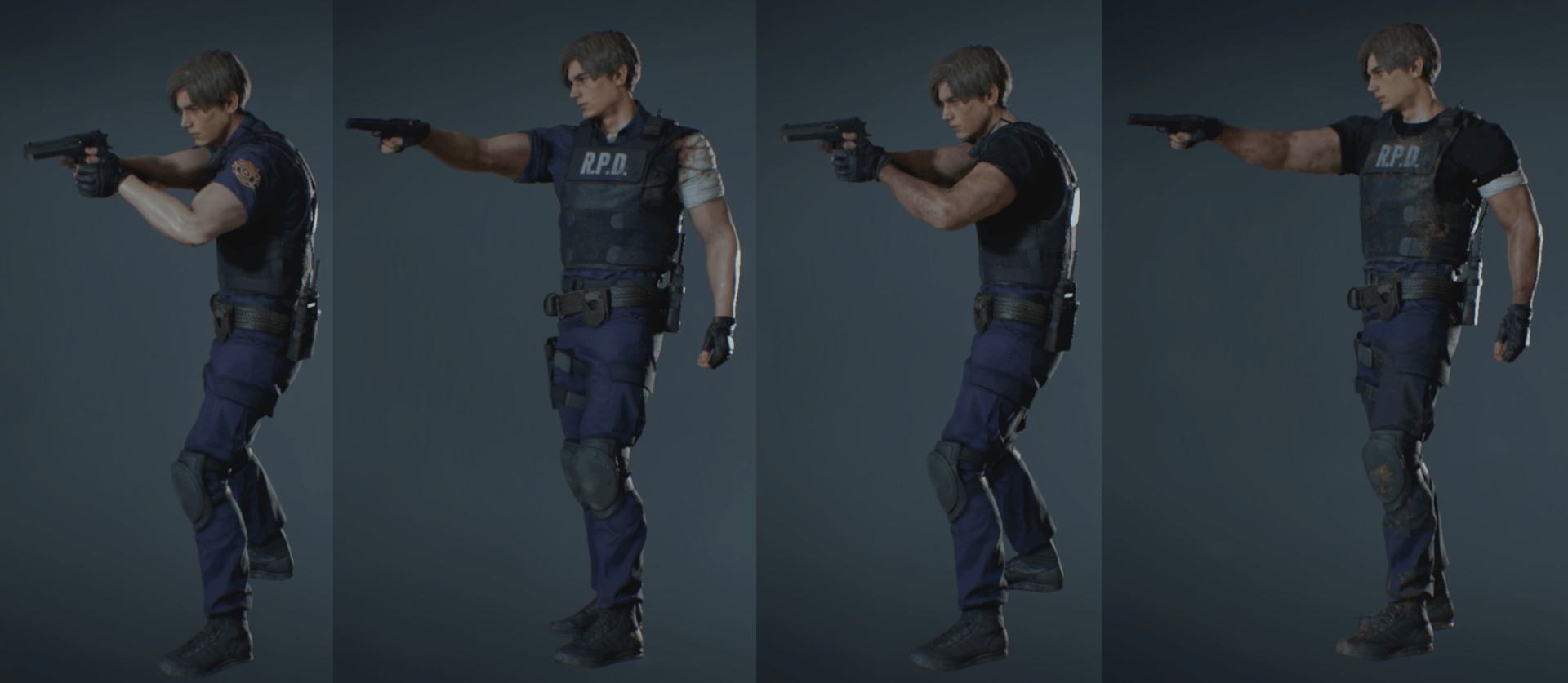 Leon muscle - Resident Evil 2 Mods