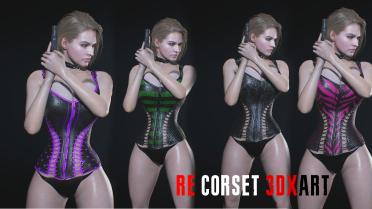 3DX Corset - Resident Evil 3 Remake Mods