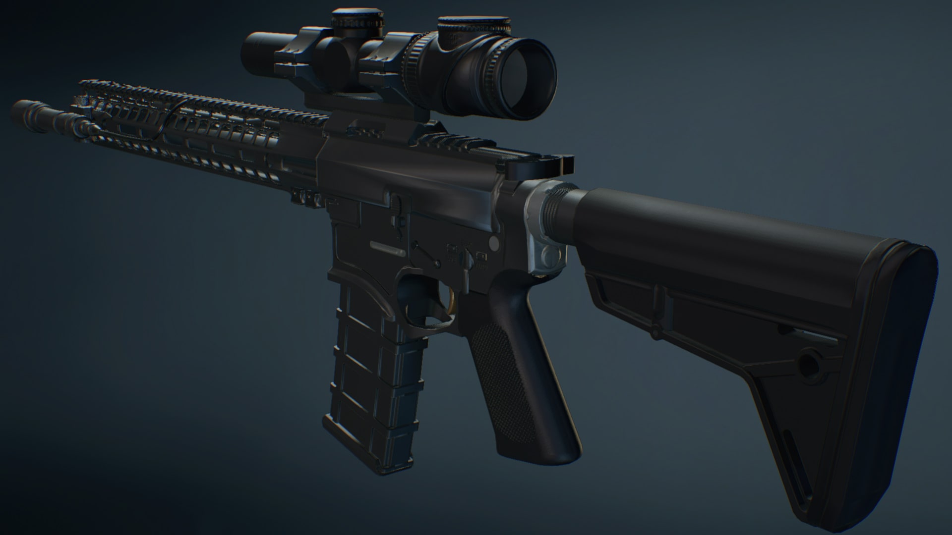 AR-15 Submachine Gun v1.0.1 - Resident Evil 2 Remake Mods