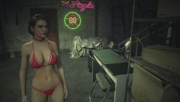 Jill Hot Bikini Peach Powder (Patch) - Resident Evil 3 Remake Mods