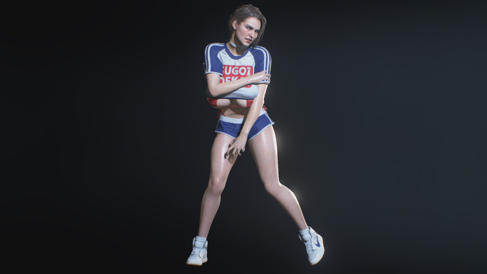 Jill Sugoi-Dekai Bikini Fitness Girl (Patch) - Resident Evil 3 Remake Mods