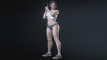 Curvy Sporty Jill - Resident Evil 3 Remake Mods
