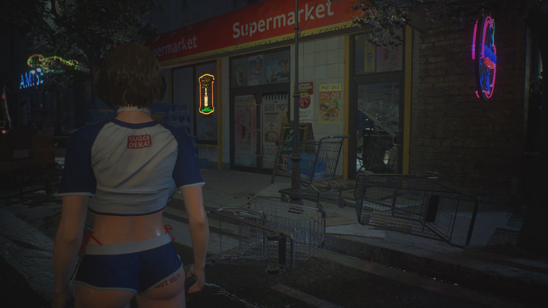 Jill Sugoi-Dekai Bikini Fitness Girl (Patch) - Resident Evil 3 Remake Mods