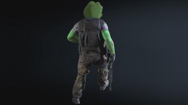 Pepe as Mikhail - Resident Evil 3 Remake Mods