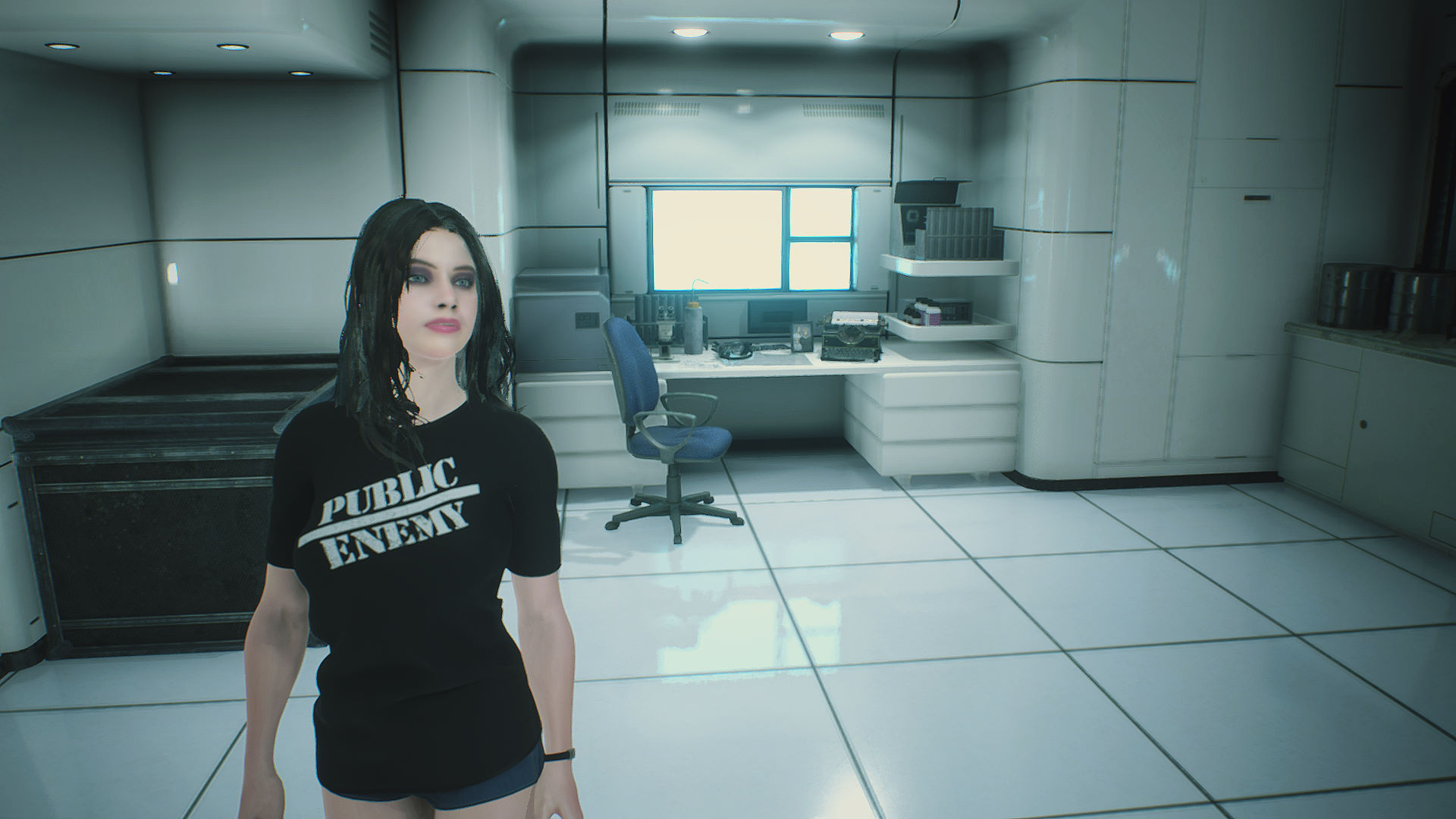 Ada & Claire Rosemary Public Enemy - Resident Evil 2 Remake Mods