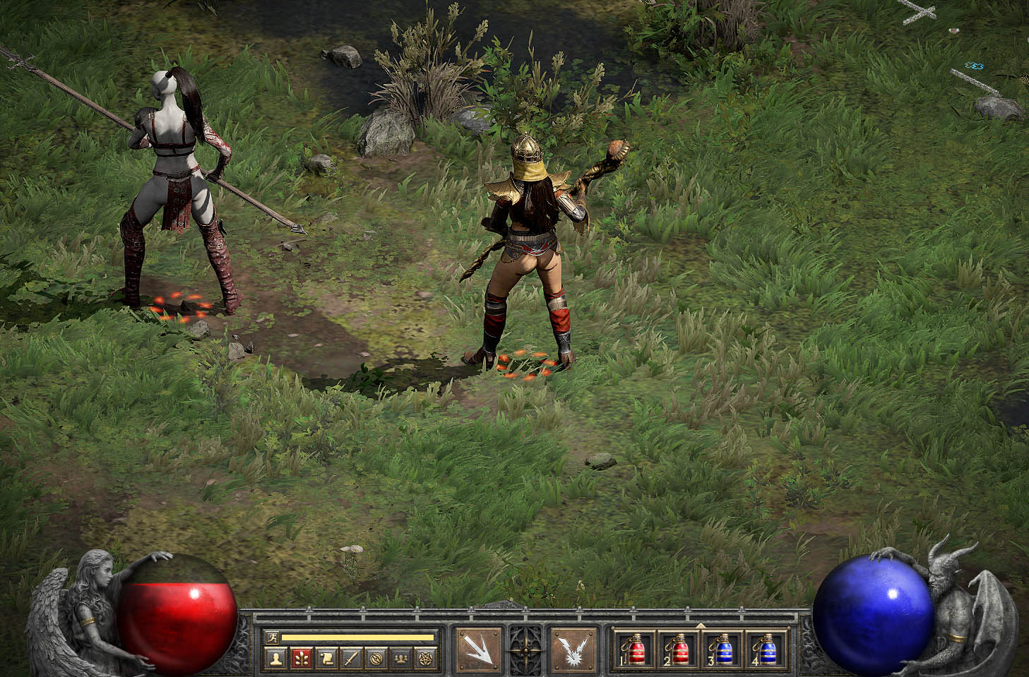 Demon Mercenary Version - Diablo II:Resurrected Mods