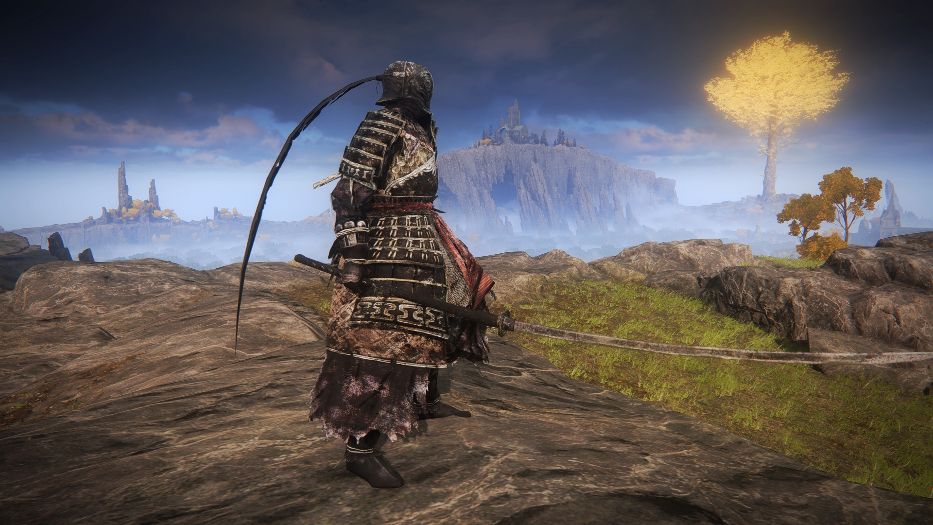 Sir Alonne's Armor Set with Weapon - Elden Ring Mods