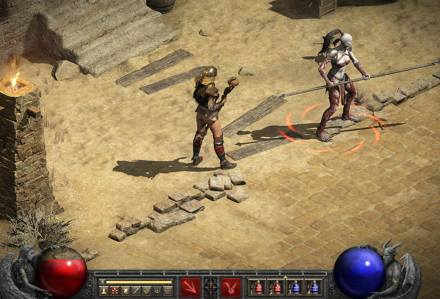 Demon Mercenary Version - Diablo II:Resurrected Mods