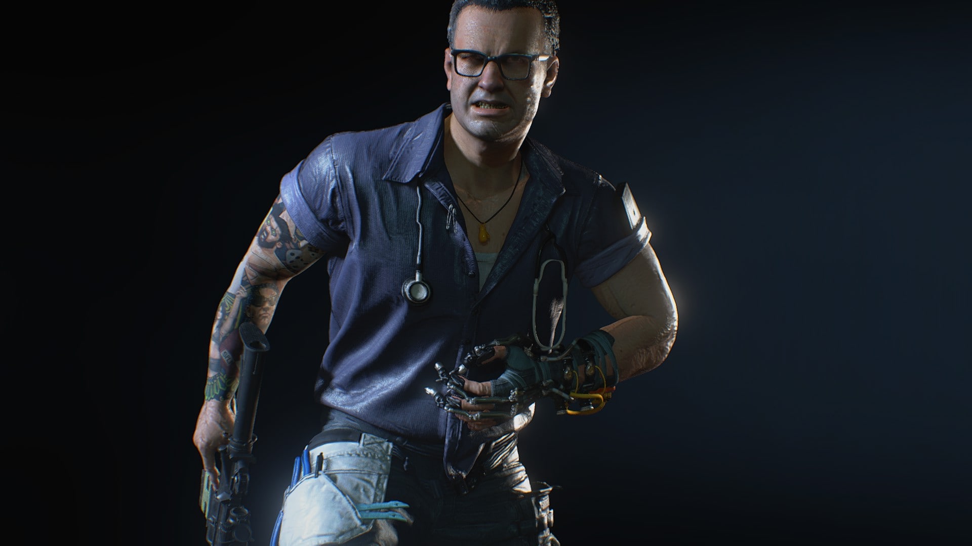 Victor Vector (Cyberpunk 2077) - Resident Evil 3 Remake Mods