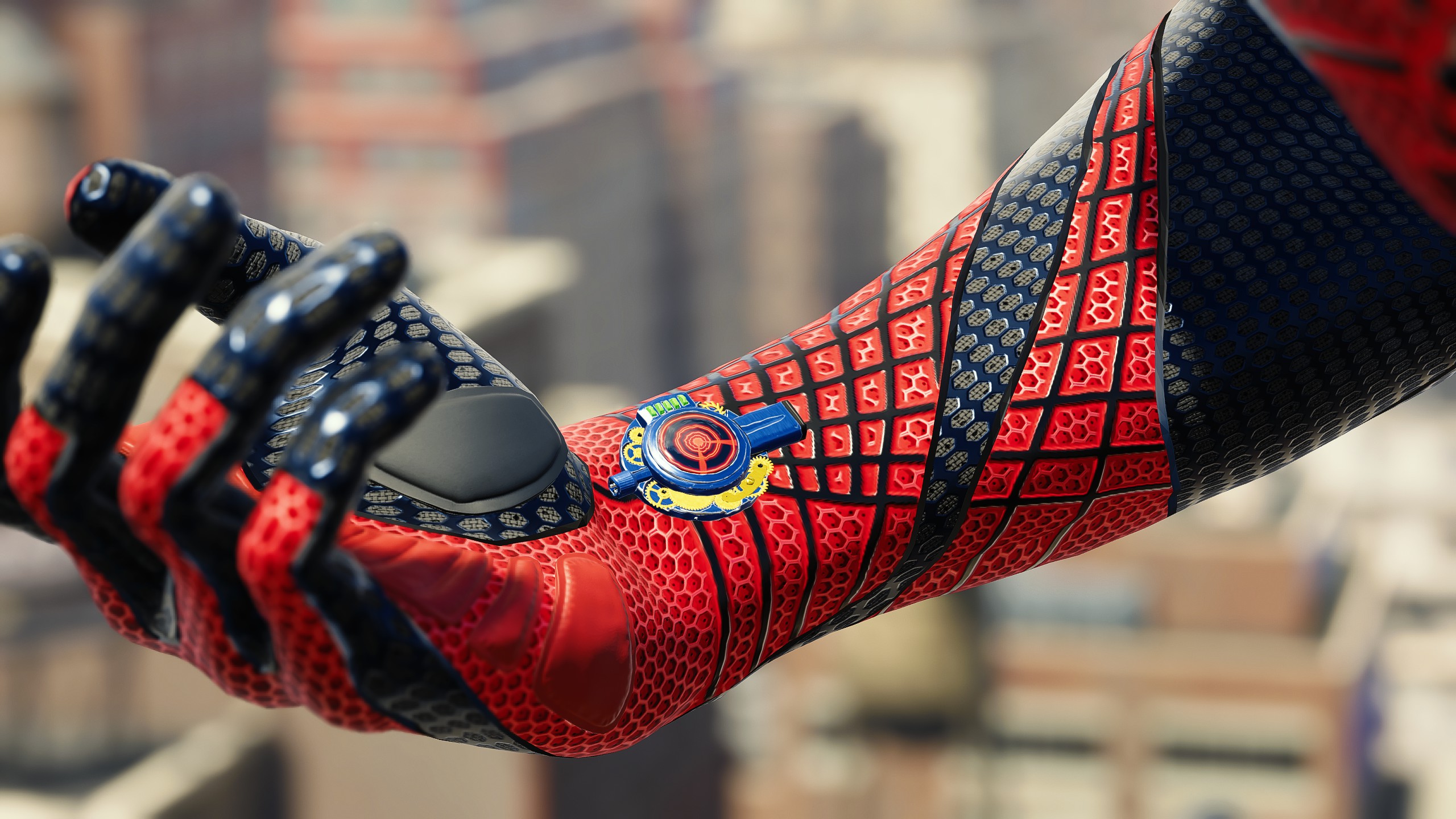 TASM Suit Recolor (Blue to Black) - Marvel’s Spider-Man Remastered Mods