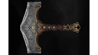 Mjolnir - God of War - Elden Ring Mods