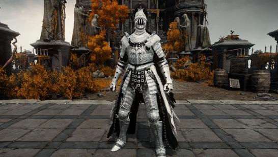 Cleanrot Set - Black and Silver - Elden Ring Mods
