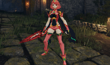 Xenoblade Pyra with Aegis - Elden Ring Mods
