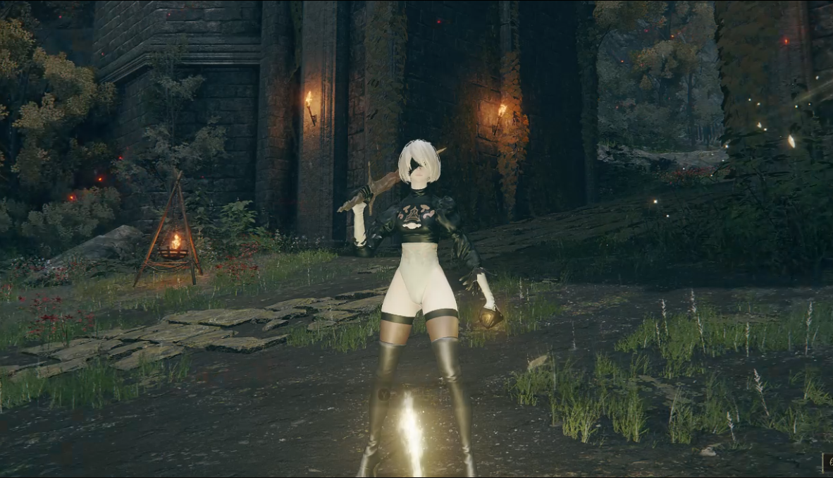 Nier 2B - Elden Ring Mods