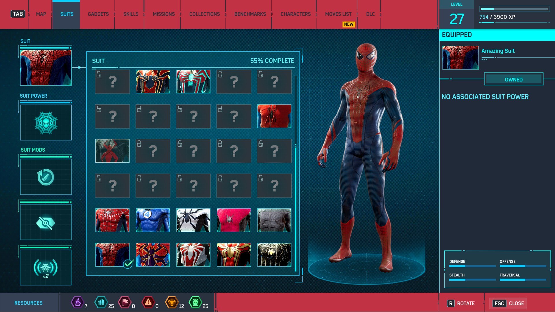 Movie Accurate Damaged TASM 1 Suit - Marvel’s Spider-Man Remastered Mods