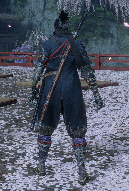 Dark Blue Okami - Sekiro: Shadows Die Twice Mods