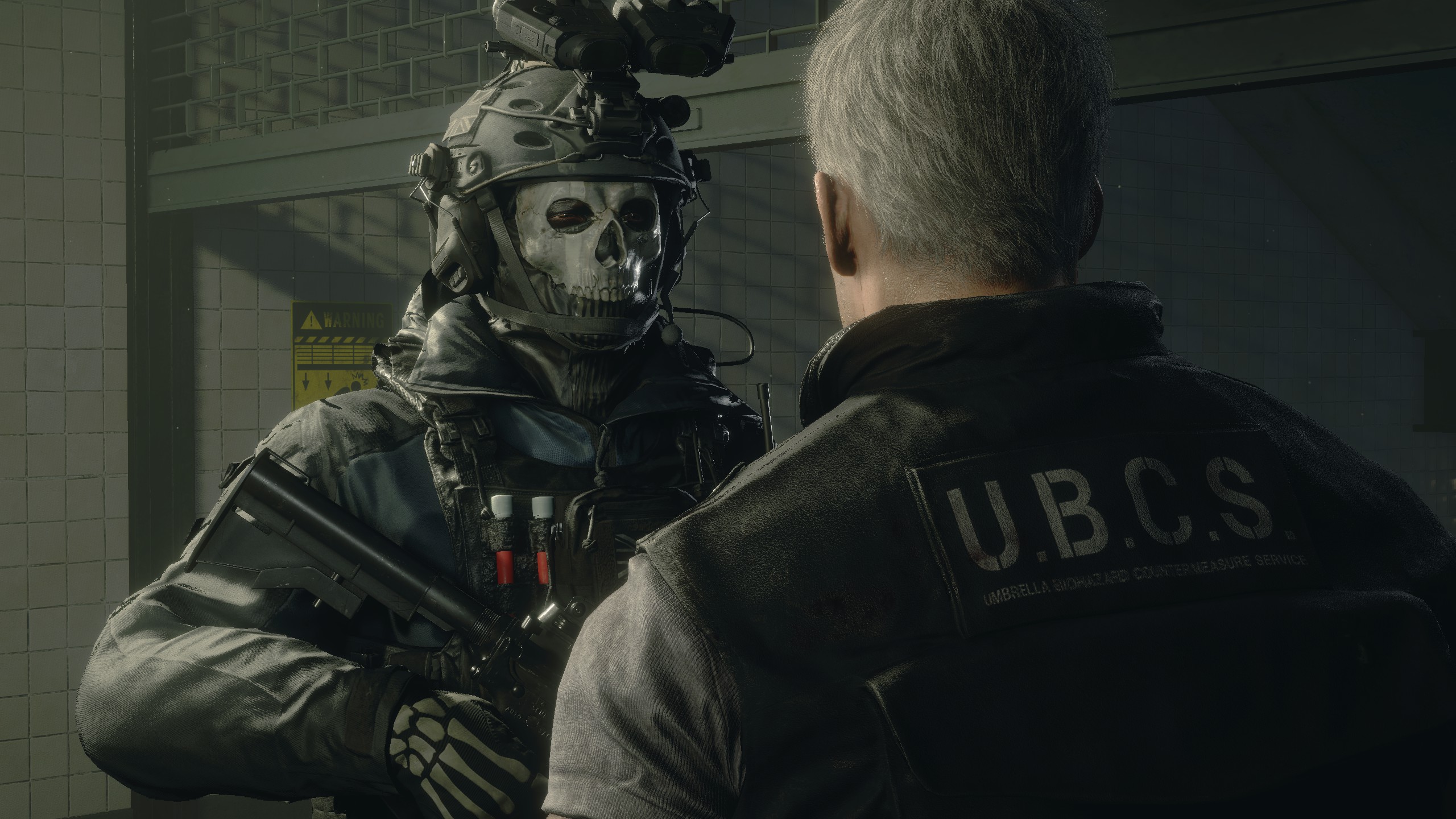 Call of Duty: Modern Warfare II Ghost Simon Riley - Resident Evil 3 ...