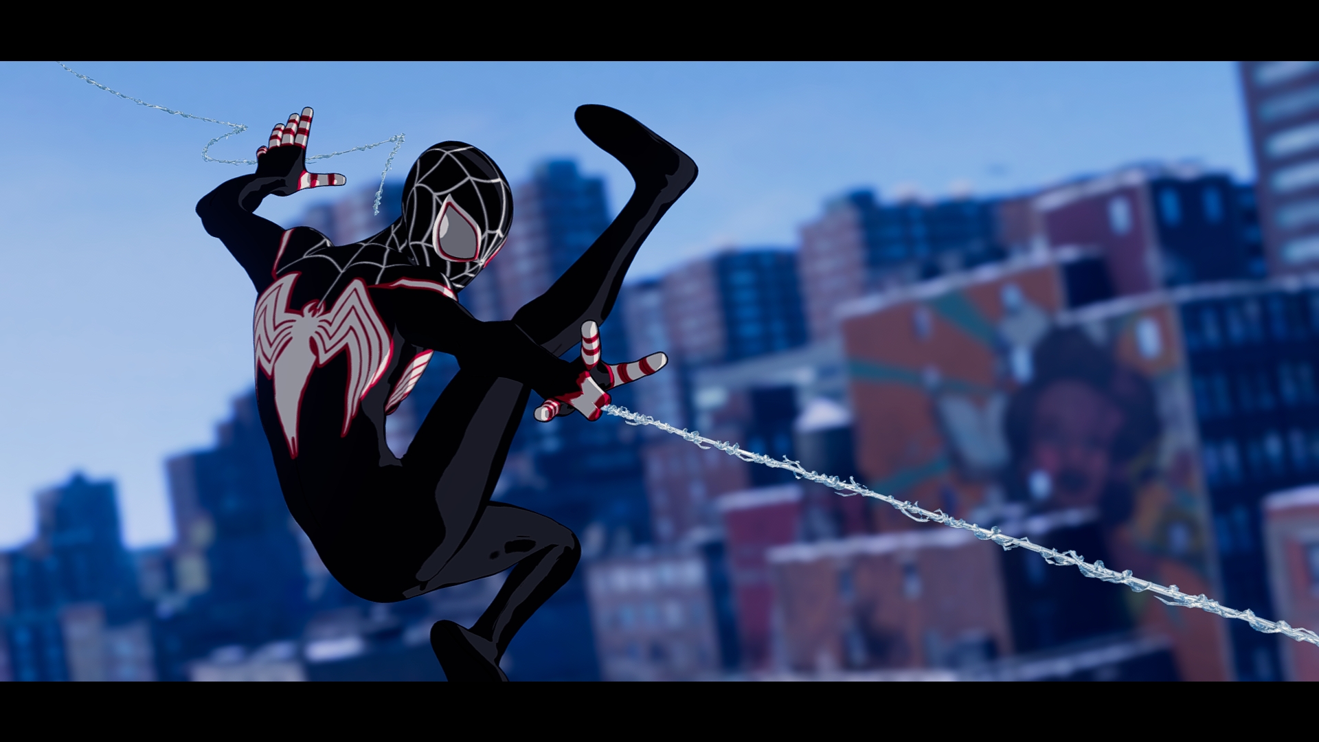 Venomized Miles Cartoon Suit - Marvel's Spider-Man: Miles Morales Mods
