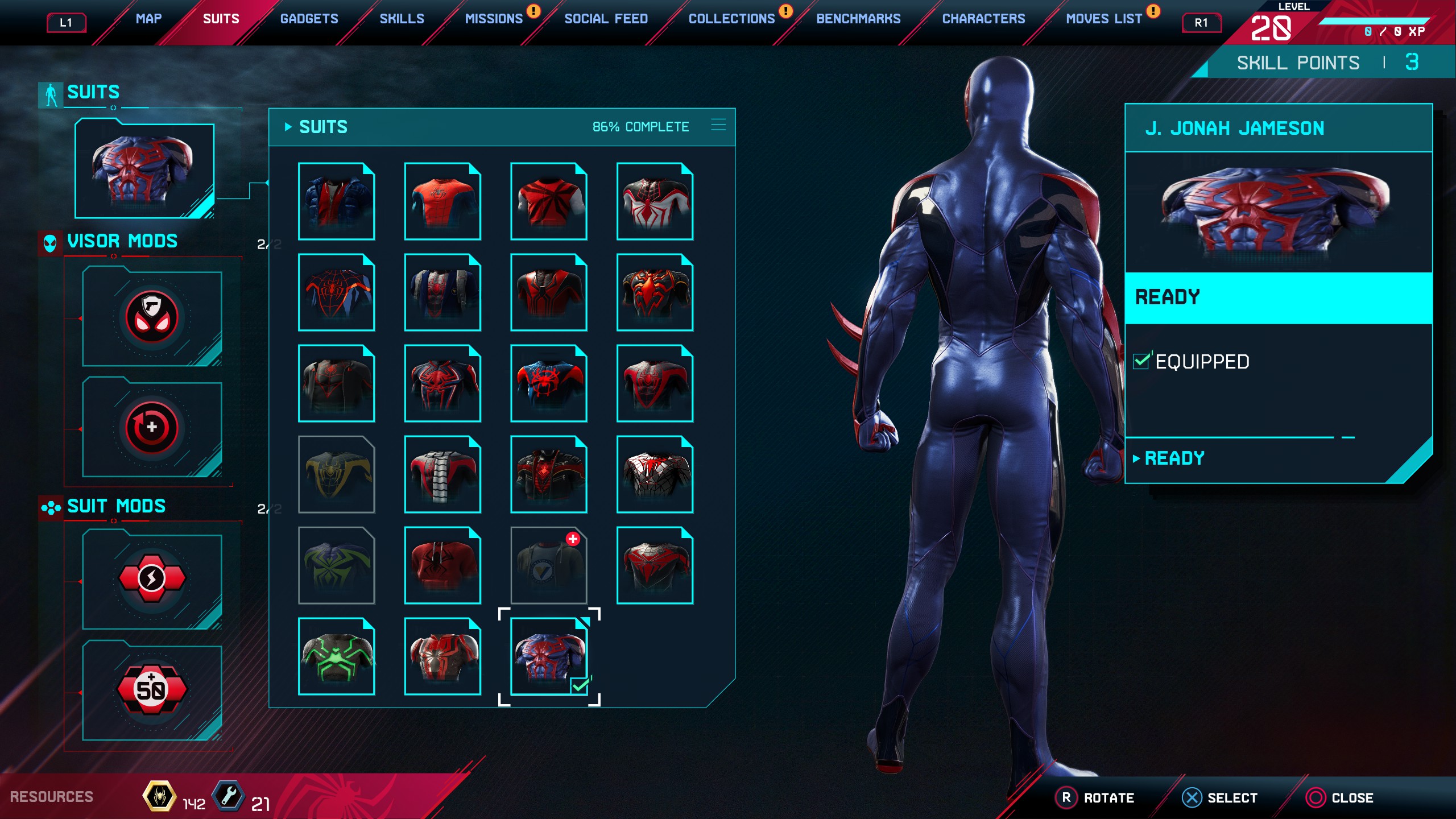 Spider-Man 2099 Black Suit Slot (Spider-Man Remastered) - Marvel's ...