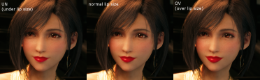 Tifa Lip Color Customization and Blush - Final Fantasy VII Remake Mods