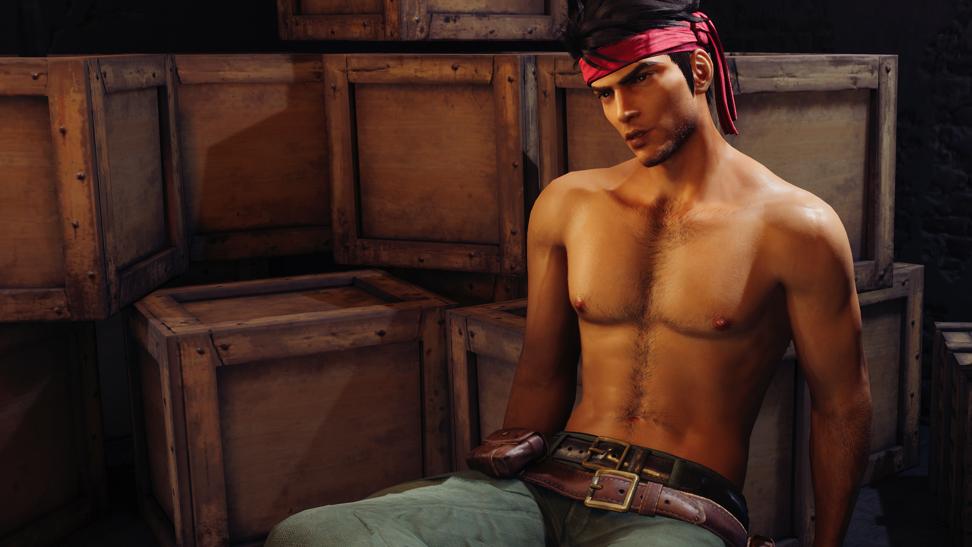 Shirtless Biggs Final Fantasy Vii Remake Mods