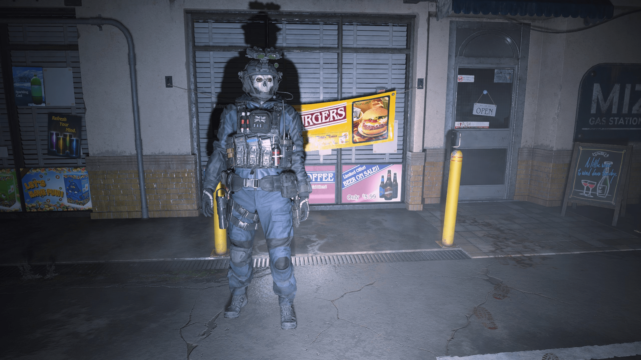 Call of Duty Modern Warfare Simon Riley - Resident Evil 2 Remake Mods