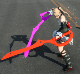 Scissor Blades - Ryuko and Nui - Dagger (Two Handed) - Final Fantasy XV ...
