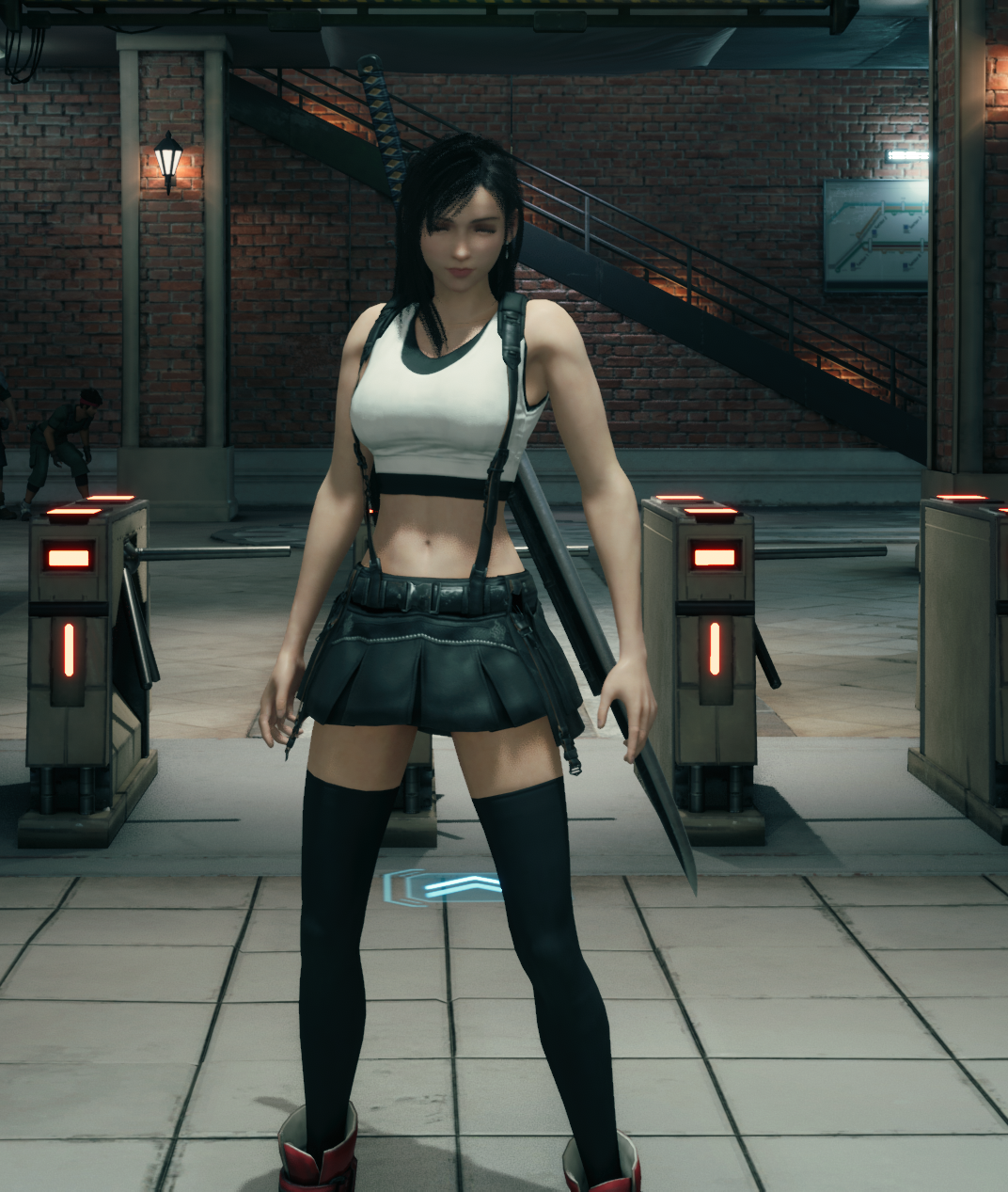 Tifa Replace Cloud - Final Fantasy VII Remake Mods