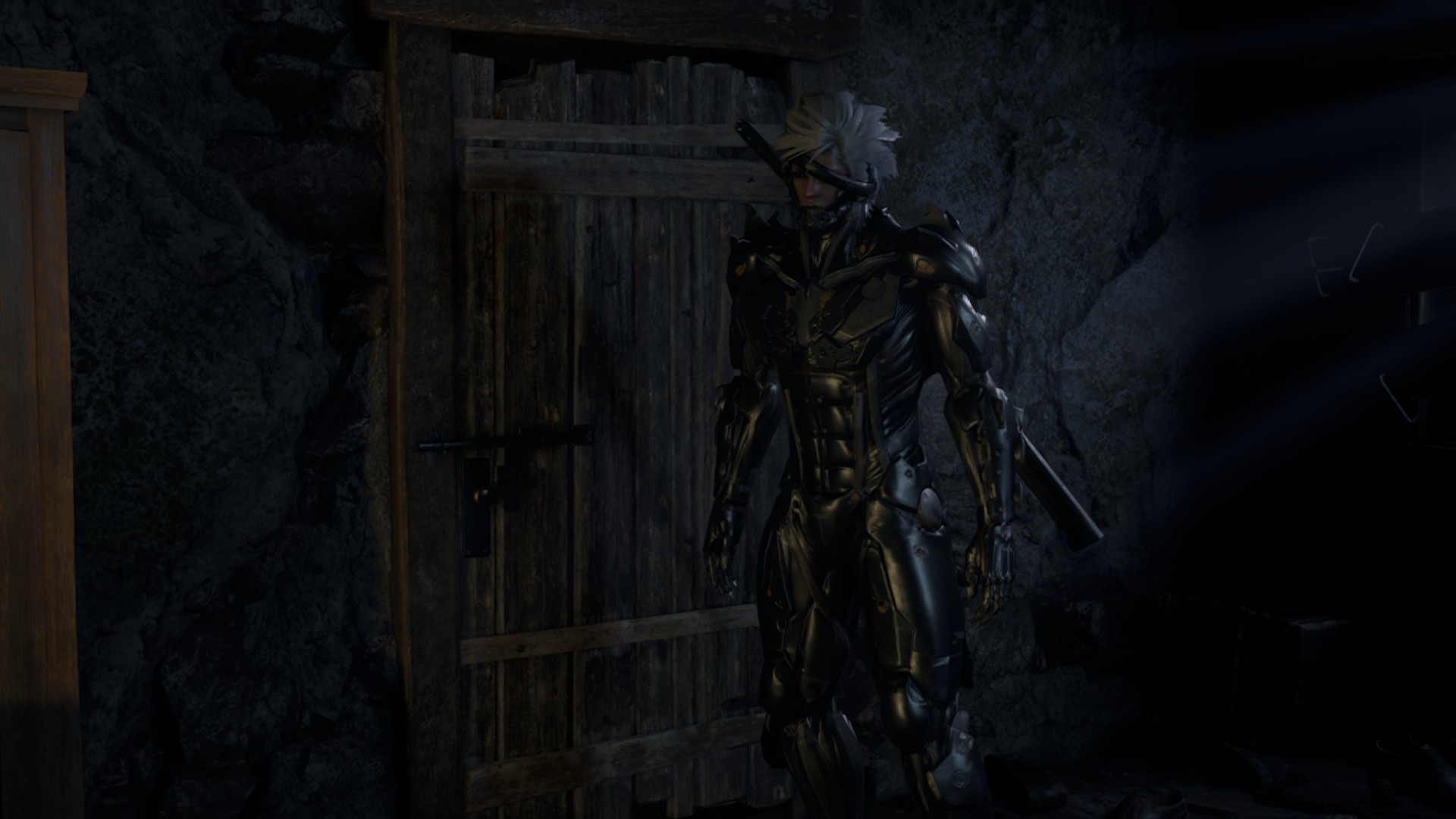 Raiden Jack Replace Leon - Resident Evil 4 Remake Mods